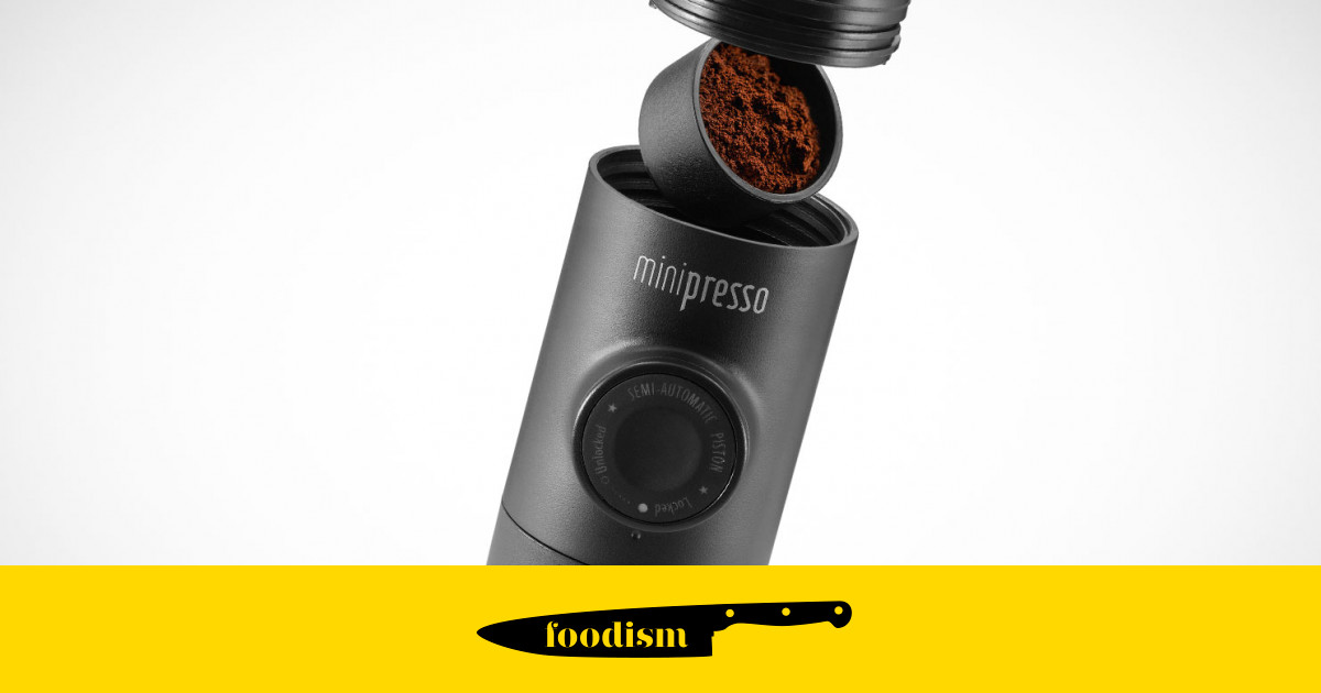 Indulge your inner coffee geek with the Minipresso portable espresso ...