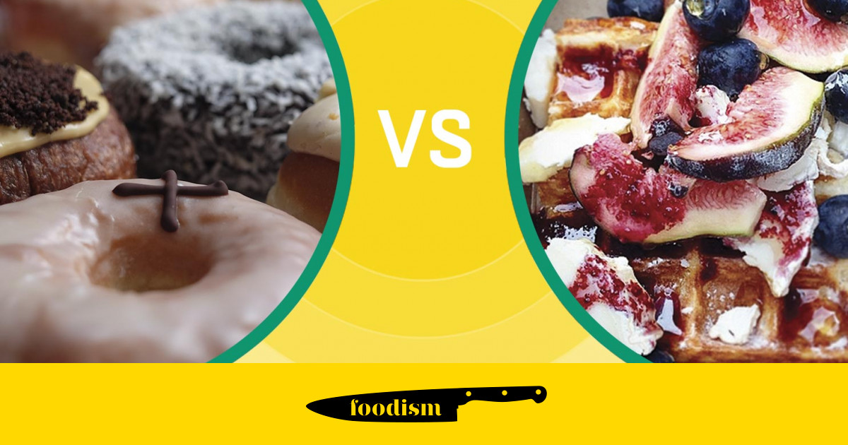 Street Food Fight: Doughnuts vs waffles | Foodism