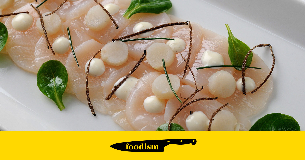 Make William Drabble's scallop carpaccio | Recipes | Foodism