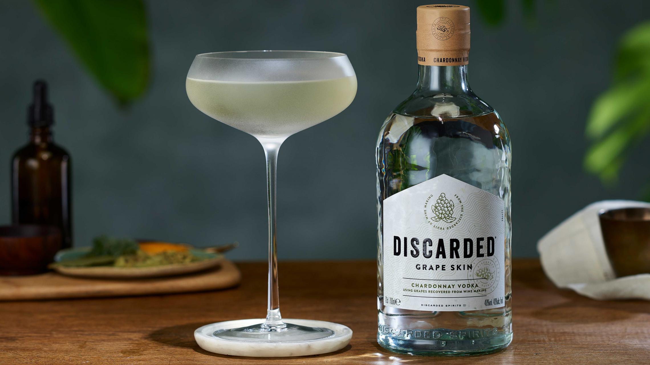 Discarded's grape skin martini | Recipes | Foodism