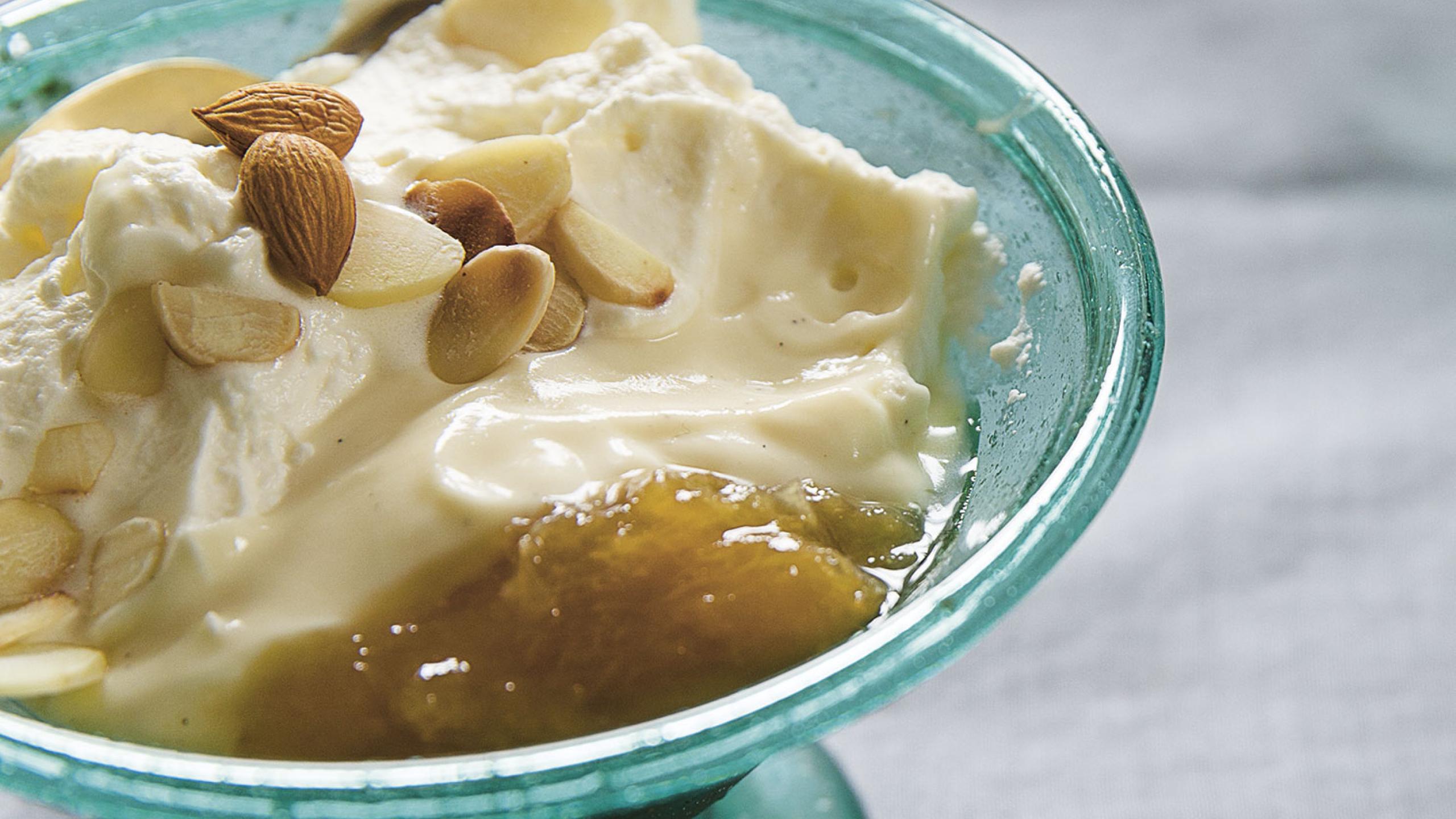 Make Sumayya Usmani's apricots with custard and cream | Recipes | Foodism