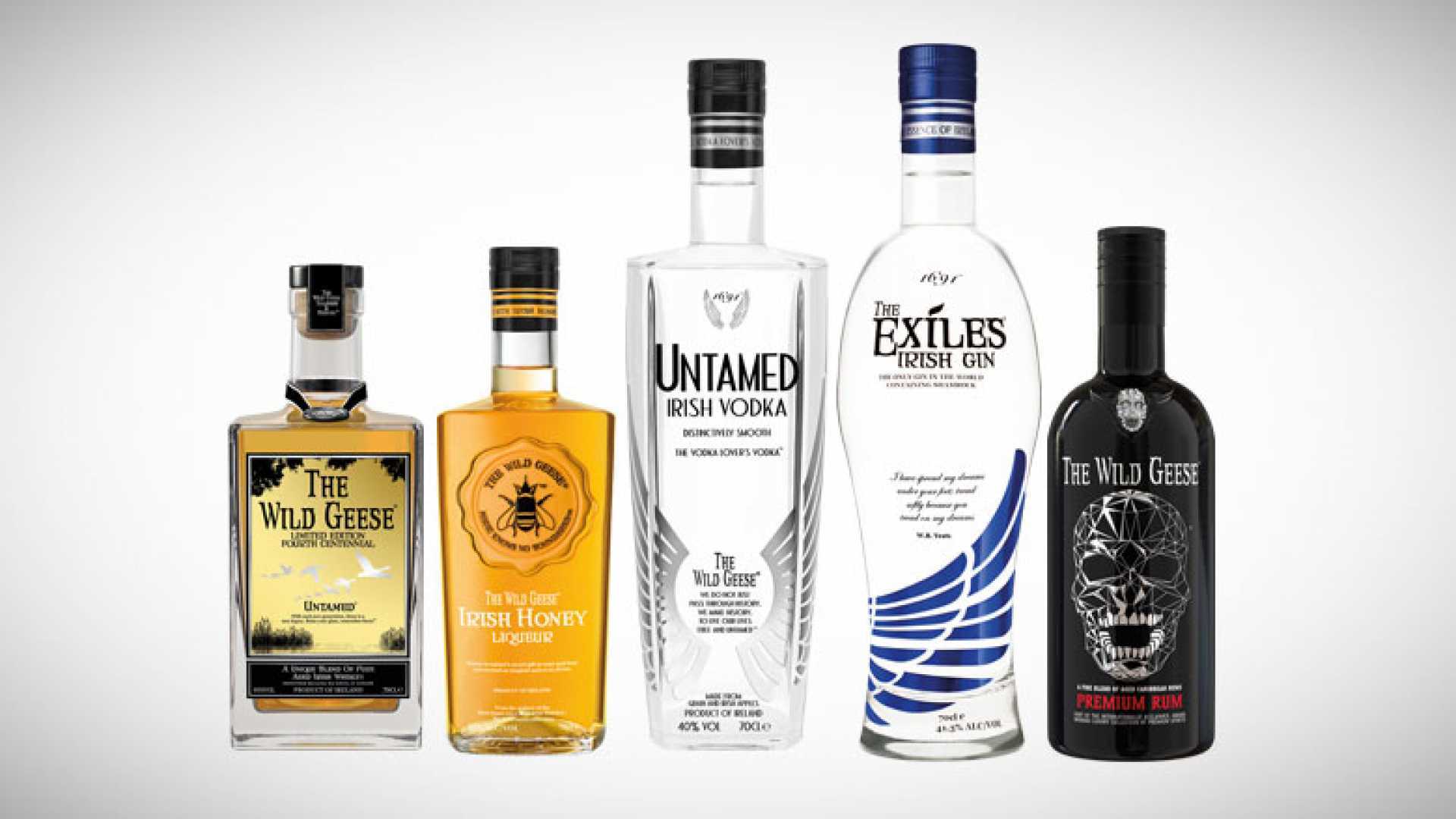 Win five premium Irish spirits from The Wild Geese Collection ...