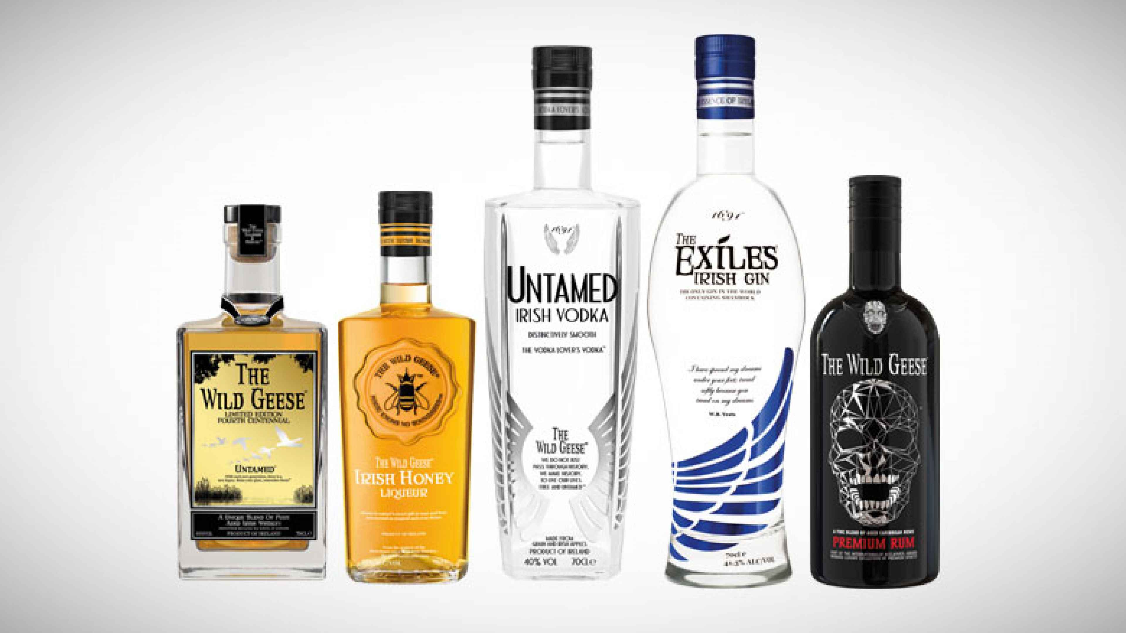 Win five premium Irish spirits from The Wild Geese Collection ...