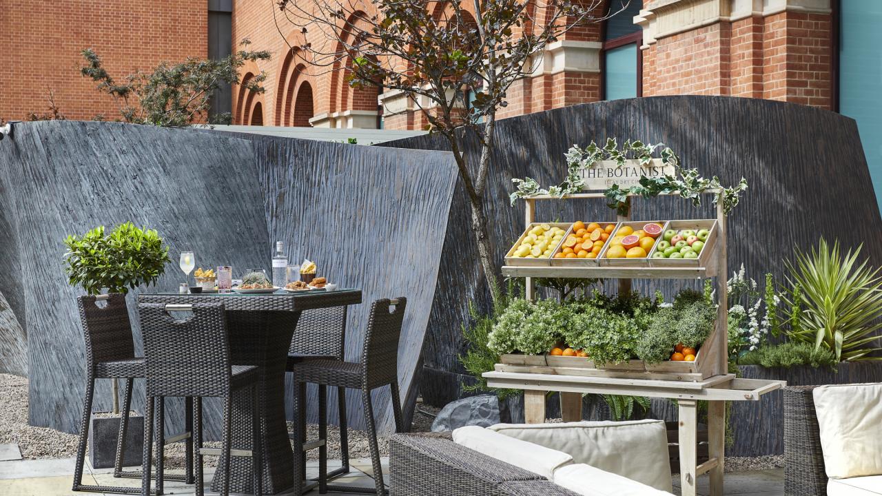 The Botanist Gin's new rooftop pop-up | Foodism